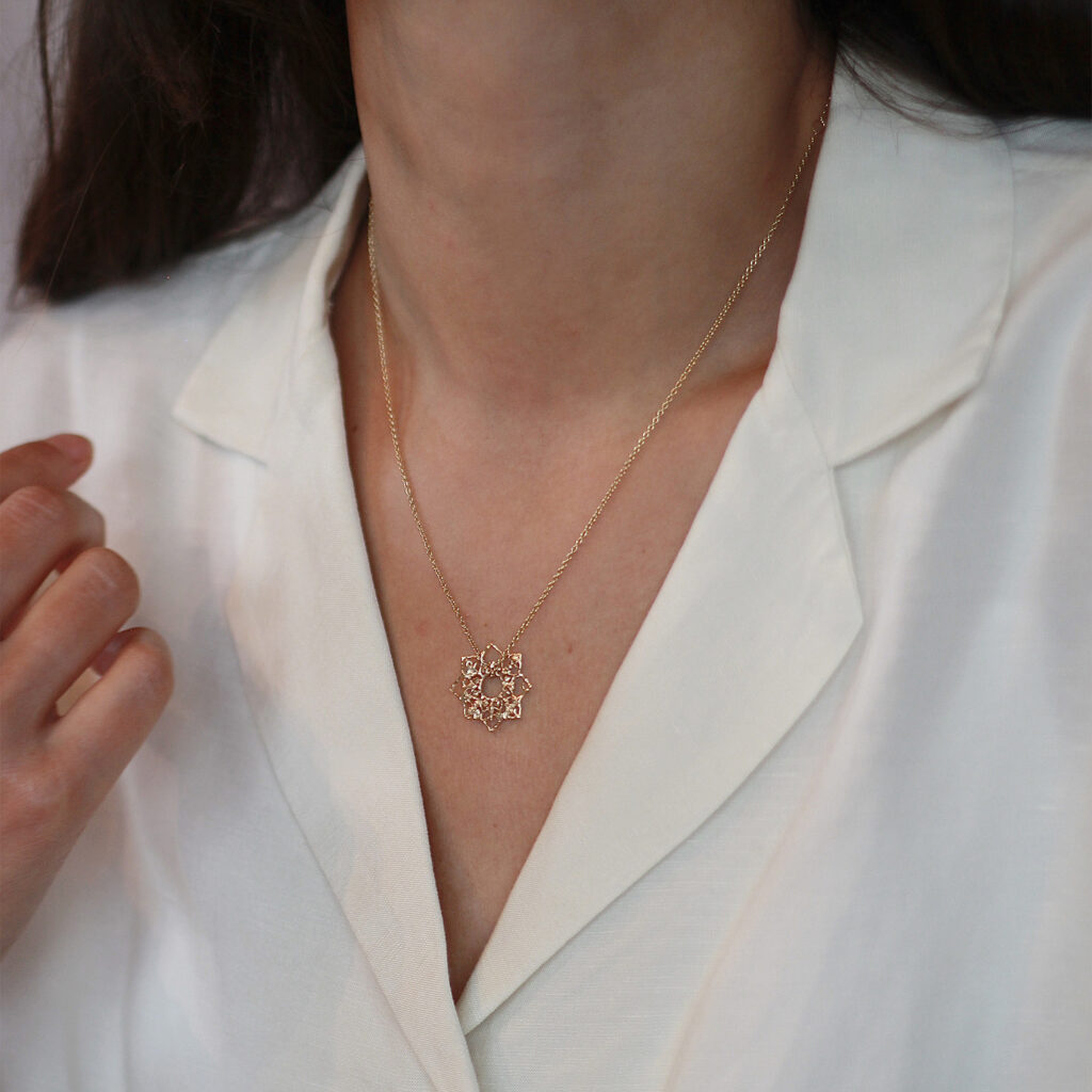 Triple Petal Necklace - Natalie Perry Jewellery