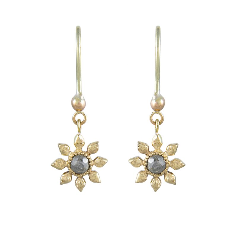 Diamond Flower Ring - Natalie Perry Jewellery